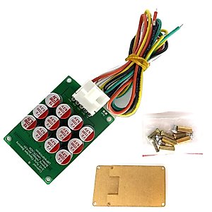3S 4S 5A Balancer Whole Group Active Equalizer Lifepo4 Lipo Lto Lithium Active Battery Energy Transfer Equalization Capacitor + Protective Case