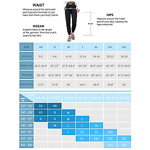 BALEAF Women's Sweatpants Fleece Lined Pants High Waisted Sweat Pants Winter Thermal Ski Hiking Joggers Black L