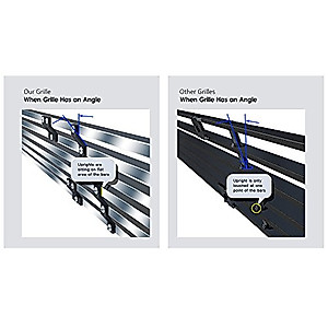 APS Compatible with 2003-2009 Chevy Kodiak C4500 C5500 C6500 Commercial Truck Billet Grille Insert C86631A