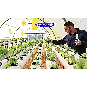 pH Meter,Accurate and calibrated pH Tester for Hydroponic System,Pools, Koi Ponds, Drinking Water, Wine/Beer Brewing, Hot Tub, Spa, Aquarium