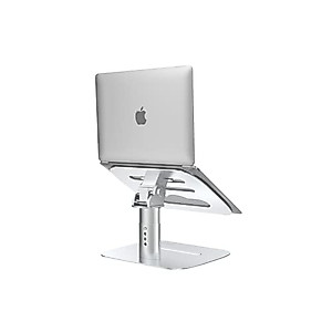 Laptop Stand for Desk ,Multi-Angle Stand with Unique Structure Design,More Stability, Adjustable Notebook Stand for Laptop up to 17 inches,Compatible for MacBook Pro/Air, Surface Laptop, etc.
