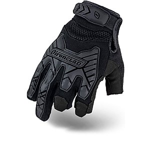 Ironclad IEXT-FRIBLK-04-L Tactical Framer Impact Black, Large