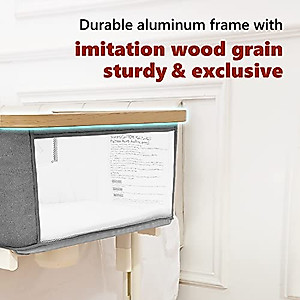 VaVaSoo Rocking Bassinet for Baby Electric Bassinet Bedside Sleeper 2 Rocking Motion Baby Crib Co Sleeper for Newborn Baby 10 Height Adjustable,Light Grey