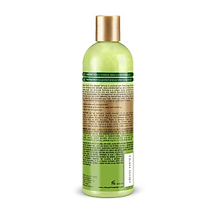 African Pride Olive Miracle Shampoo & Conditioner 2 in1 Formula (3 Pack) enriched with tea tree and olive oil to moisturize and protect hair and scalp, 12oz.