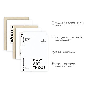 HAUS AND HUES Henri Matisse Posters & Picasso Prints - Set of 6 Matisse Art Posters & Picasso Posters | Henri Matisse Prints Art Exhibition Posters Famous Painting UNFRAMED 8"x10" (w/o Artists Logo)