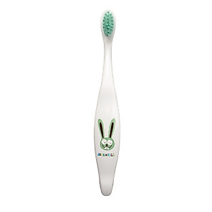 Jack N' Jill Bio Toothbrush (TM) Compostable & Biodegradable Handle BUNNY