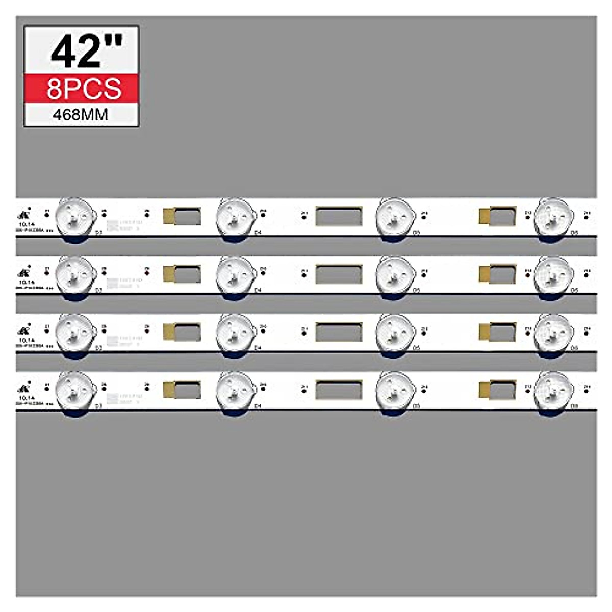 CEVIZ L42F1600E 40-D4287A-LBA2 Fit for LIG 42HR331M07A1 4C-LB4207-YH6/HQ1 466MM 3V 42 Inch Use Aluminium LCD TV Backlight Bar