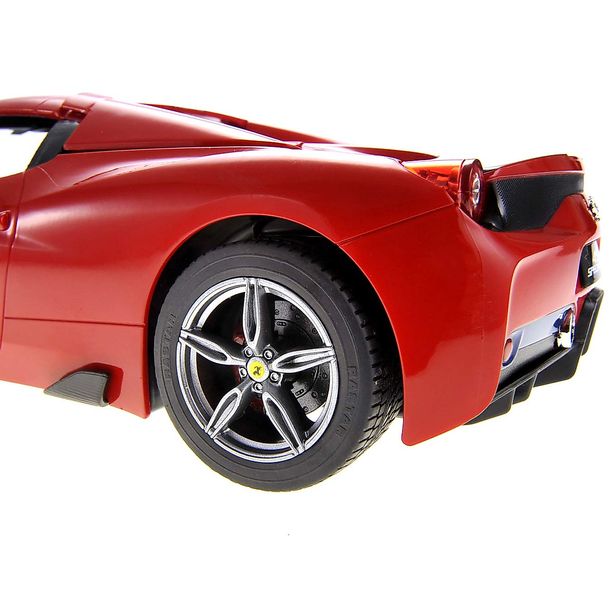 PowerTRC 1:14 Remote Conrol Ferrari 458 Speciale with Functional Convertible Top | RC Electric Hobby Racing Car for Boys, Girls & Adults (Red)