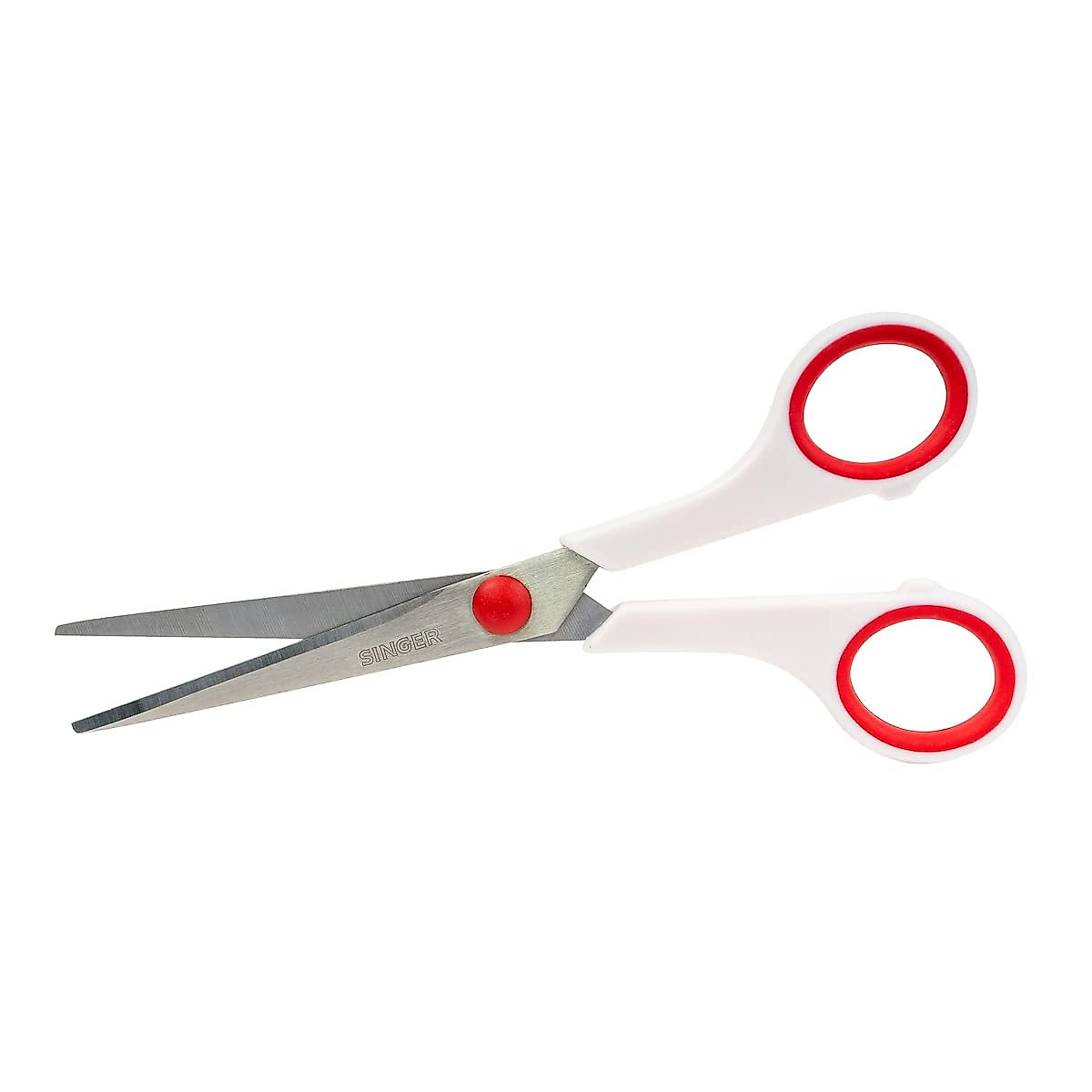 SINGER 00447 6-3/4-Inch Fabric Scissors with Comfort Grip,