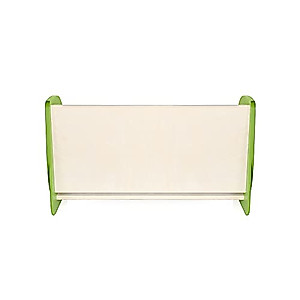Guidecraft Birch Leaf Book Browser: Books, Files & Folder Organizer, Bookshelf for Kids, Home Office and School Furniture