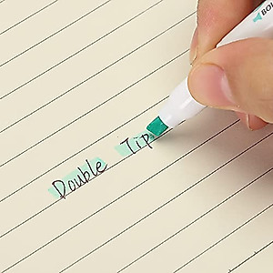 Mr. Pen- Double Tip Highlighters, Fine & Chisel Tip, Neon and Pastel Colors, 8 Pack, Highlighters, Highlighter markers, Planner Markers, Highlighters for Bible Journaling, Highlighter Pens