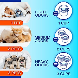 Febreze Laundry Detergent Additive for Pet Supplies, Maximum Strength In Wash Pet Odor Eliminator, Designed to Remove Tough Odors in Fabrics and Clothing in a Single Wash, Fresh Scent, 98 fl oz