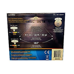 Costco Sunforce 2000 Lumen LED Motion Activated Solar Security Light