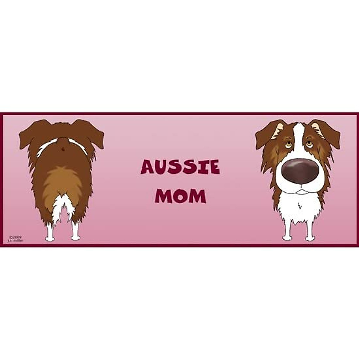CafePress Aussie Mom Big Nose Mug Ceramic Coffee Mug, Tea Cup 11 oz