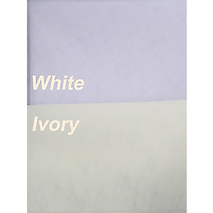 EllieHouse Women's 1 Tier Cathedral Simple Ivory Wedding Bridal Veil With Metal Comb HL05IV