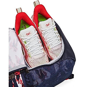 Under Armour Unisex-Adult Utility Baseball Backpack Print, (411) Midnight Navy/Midnight Navy/Metallic Gold, One Size Fits All