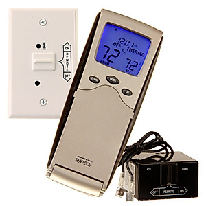 Skytech 9800325 SKY-3301P2 Backlit Programmable Fireplace Remote Control with Thermostat