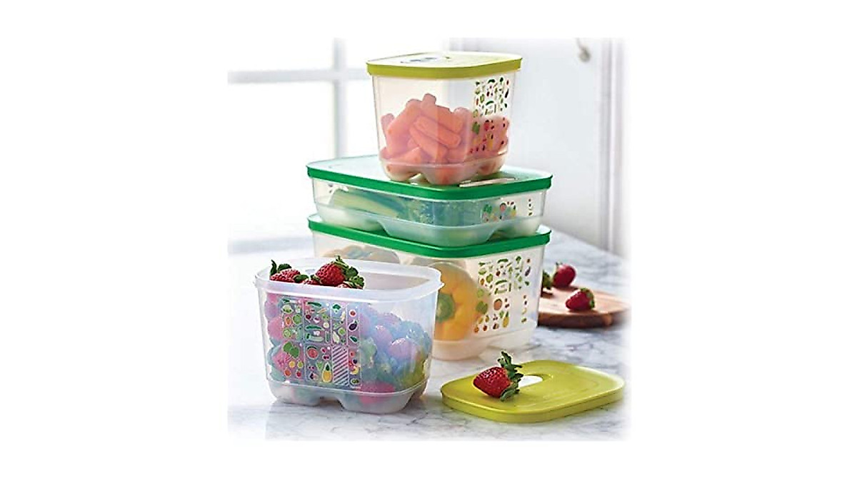 New Tupperware Fridgesmart Container Set - 4 Pcs