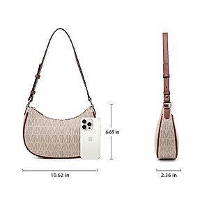 MARCO M KELLY Small Crossbody Handbag for Women Camera Bag Adjustable Strap Top Zipper Shoulder Purse…