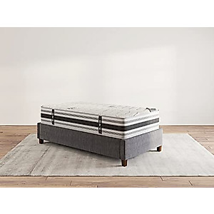 Ottomanson 12" Twin Mattress in a Box Made in USA, Firm Mattress, Hybrid Mattress Cool Improved Airflow with Edge to Edge Pocket Coil, Bed in A Box, Ottopedic
