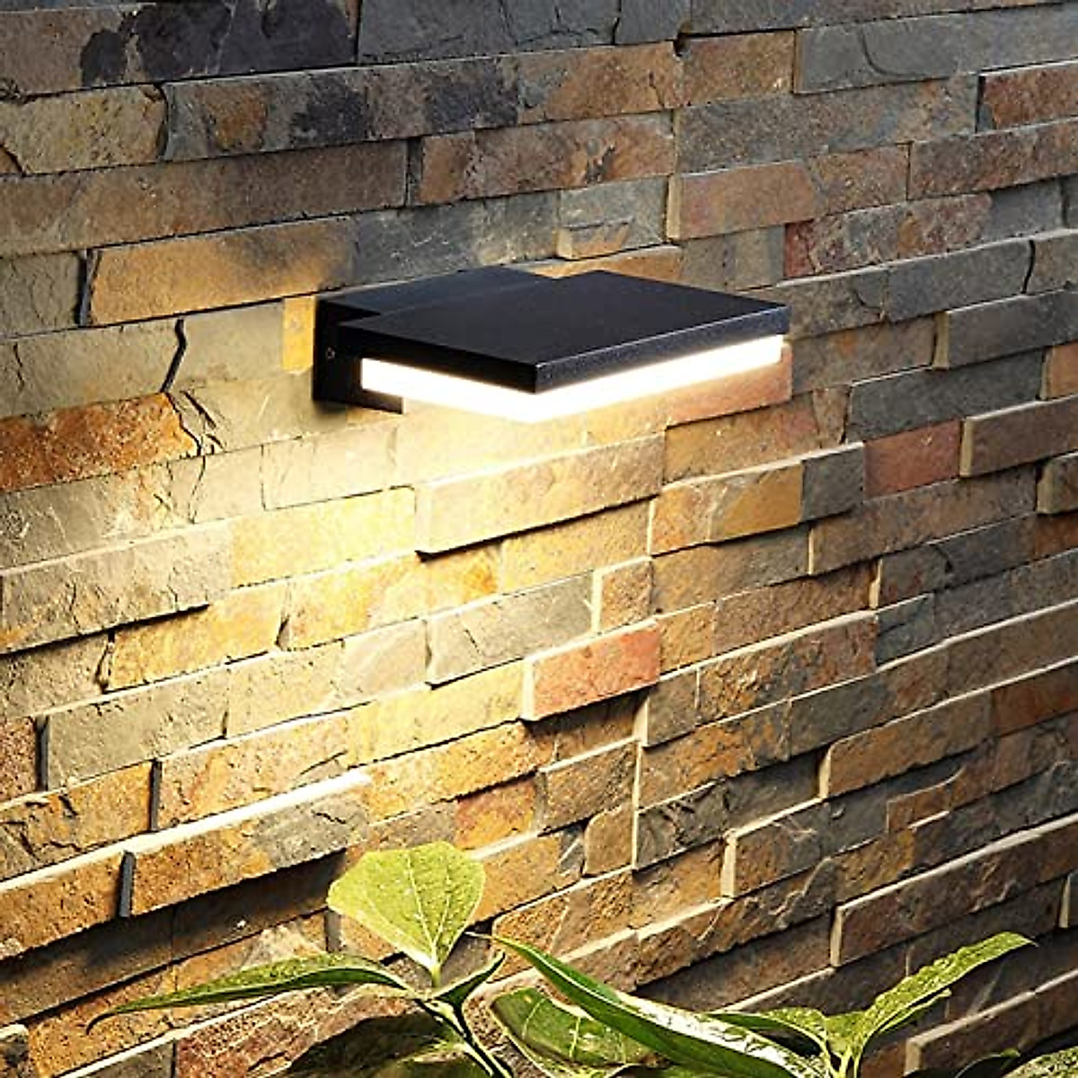 OUUED European Wall Light Modern Waterproof Wall Lamp Door Home Wall Lamp Villa Courtyard Garden Wall-Mounted Simple Outdoor Led Wall Lamp