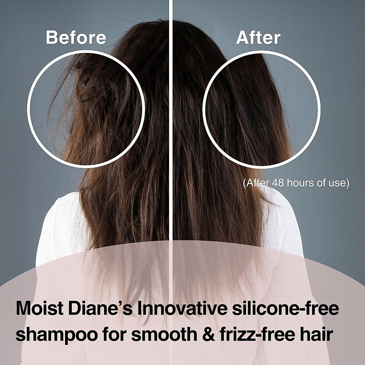 Moist Diane Perfect Beauty Extra Vital Shampoo, Sulfate-Free, with Organic Argan Oil & Vitalizing Keratin from Japan, Rejuvenate Silky Smooth Hair Hair Care, for Men and Women, 15.2 fl oz/450 ml
