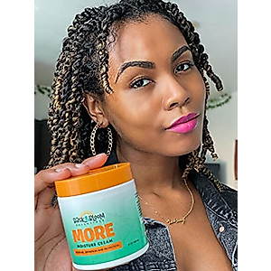 Bask & Bloom Essentials More Moisture Cream | Moisturizes| Nourishes| Defines| 8 oz