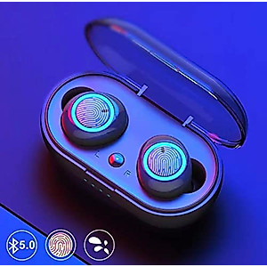 NeoPulse Pro Bluetooth Wireless Earphones | Waterproof Noise Cancellation Sweat Proof Wireless Earbuds | Pro Bluetooth Wireless Noise Cancelling Earphones (Black)