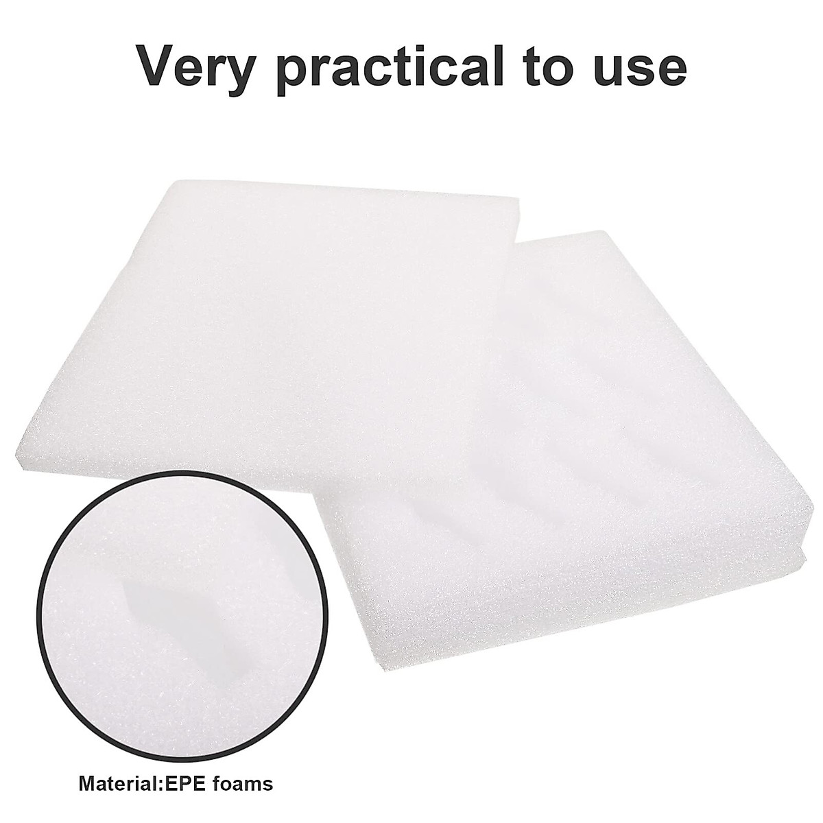 Angoily Rutin Egg Protection Reusable Egg Container Shipping Foam Egg Holder for Shipping Refrigerator Egg Organizer Desktop Egg Holder Eggs Organizer Foam Egg Holder Pearl Cotton Egg Tray