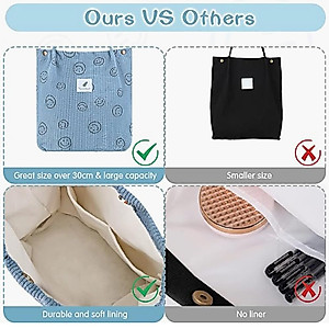 Cessfle Preppy Cute Face Tote Bag, Corduroy Tote Bag Aesthetic Cute Tote Bags Handbag Shoulder Bags Trendy Stuff