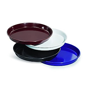 G.E.T. ST-13-1-CB Round Beer Serving Tray, 13", Cobalt Blue (Set of 12)