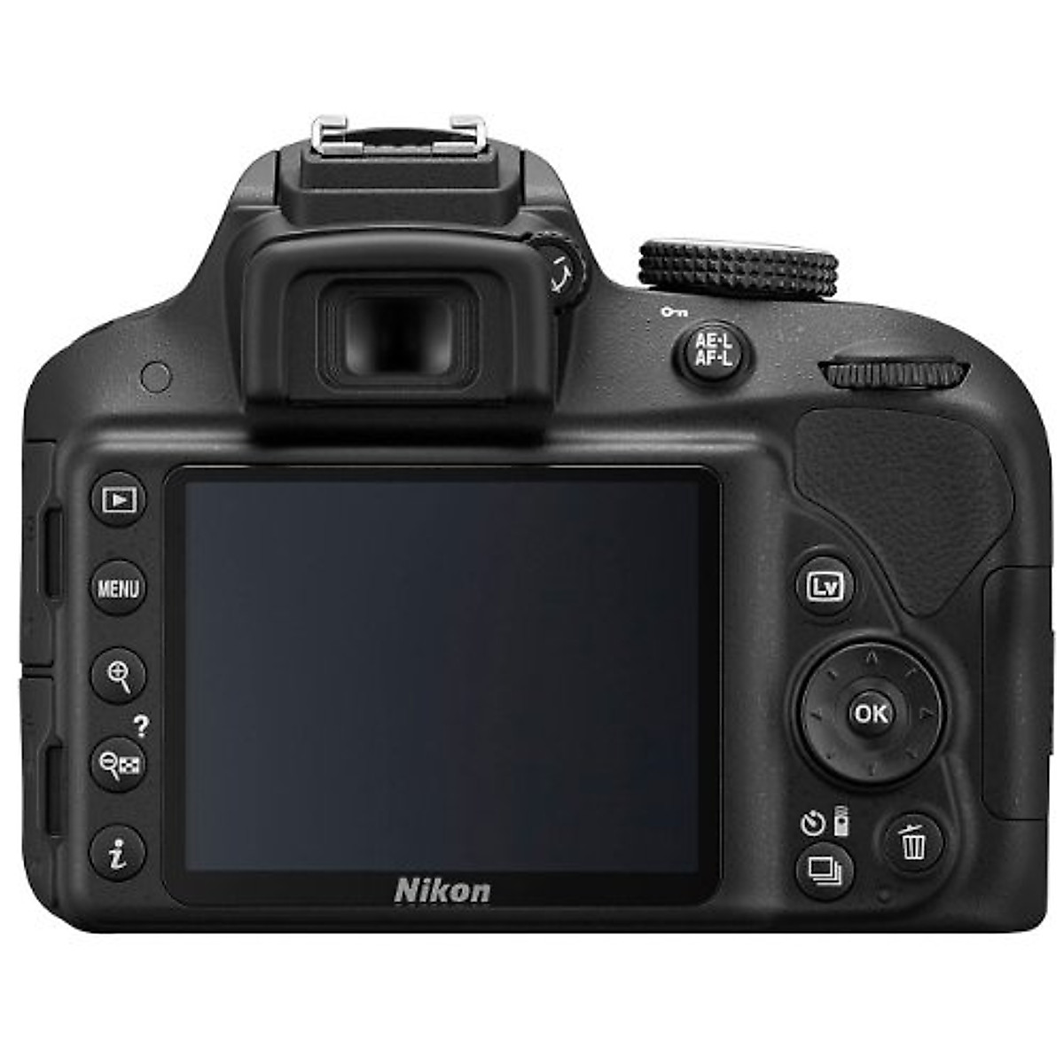 Nikon D3300 Digital SLR Camera with 18-55mm VR II Lens Kit - Black (24.2MP) 3.0 inch LCD