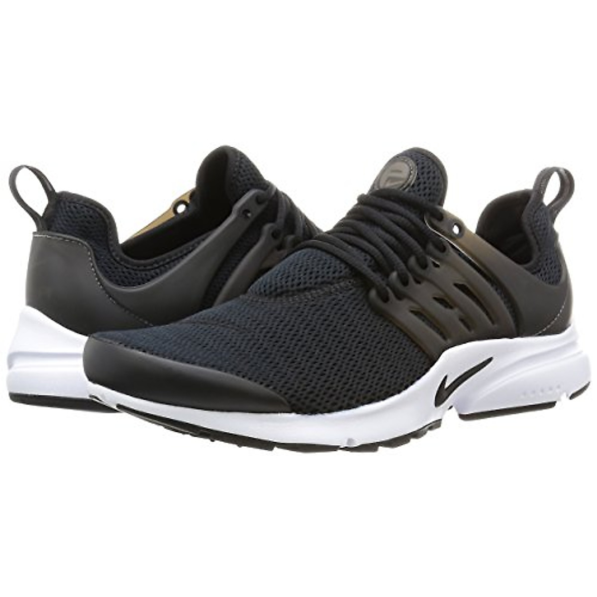 Nike Womens Air Presto Black/Black/White Running Shoe Sz, 11 B(M) US