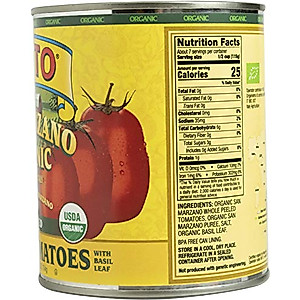 Cento San Marzano Organic Peeled Tomatoes (Pack of 6)