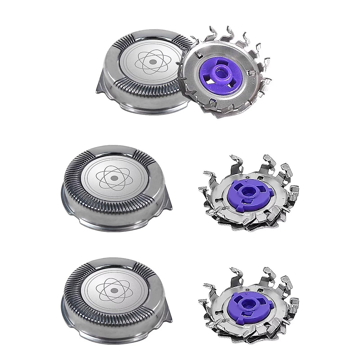 NEW! 3X Replacement Shaver Head Shaver Blade for Philips Norelco 8825XL, 8831XL, 8845XL, 8846XL, 8865XL, 8867XL, 8880XL, 8881XL, 8883XL, 8890XL, 8891XL, 8892XL, 8894XL, 8895XL, 7800XL, 7800XLcc