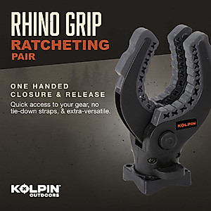Kolpin Ratcheting Rhino Grip - 21540 (Pair), Black
