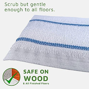 Flammi Semi-Disposable Microfiber Mop Pads Compatible with Shark S3101 S3250 S3251 SK410 SK435CO SK460 SK140 SK141 S1000 S1000A, 12 Pack