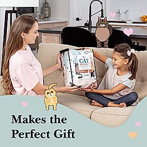 Cat Blanket - 28 Cute Cat Companions on a Sumptuously Soft 50x60 Inch Cat Lover Throw Blanket - The Most Beloved Cat Gifts for Cat Lovers Everywhere