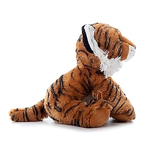 The Petting Zoo Tiger Stuffed Animal, Gifts for Kids, Wild Onez Zoo Animals, Tiger Plush Toy 9 inches