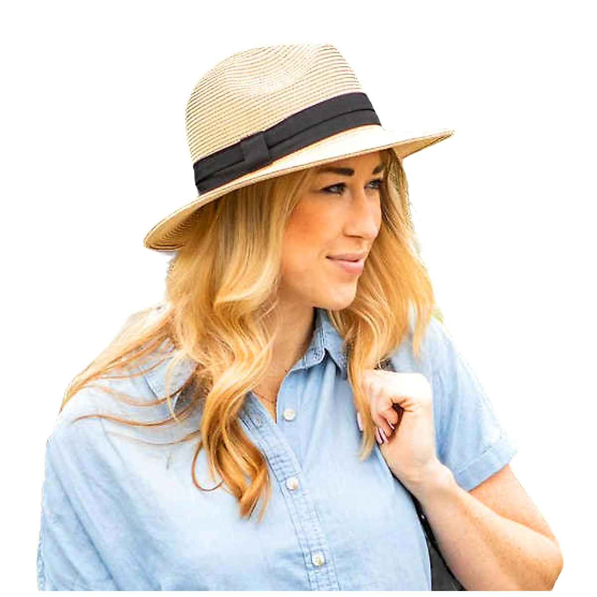Solar Escape UV Casual Fedora (Tan)