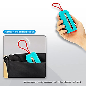 JJC (NOT FIT SD Card) Switch Game Card Case for 6 Nintendo Games and 12 Micro SD Cards,Switch Card Holder Storage for Nintendo Switch or PS Vita,Water-Resistant Anti-Shock Game Card Box