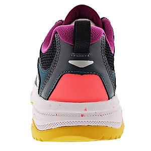 Skechers Women's Go Run Trail Altitude-Backwoods Trail Running Shoes, Black/Multi, 7M