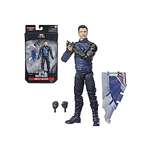 Marvel Legends Series Avengers 6-inch Action Figure Toy Winter Soldier, Premium Design and 2 Accessories, for Kids Age 4 and Up