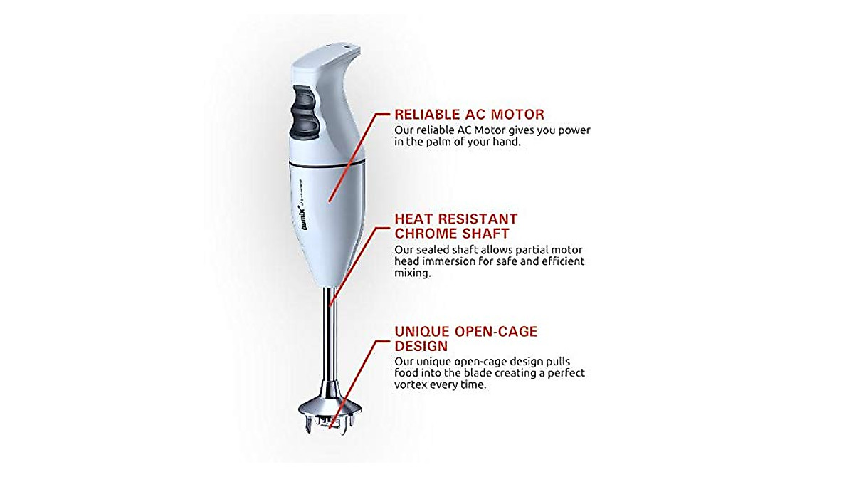 Professional Immersion Hand Blender - bamix NSF 200W | Versatile ...