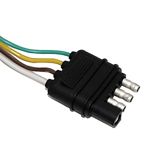 Vehicle Wiring Harness for Bruno ASL-250 ASL-275 Out-Sider, Battery to Lift Wire + 4 Pin Adapter