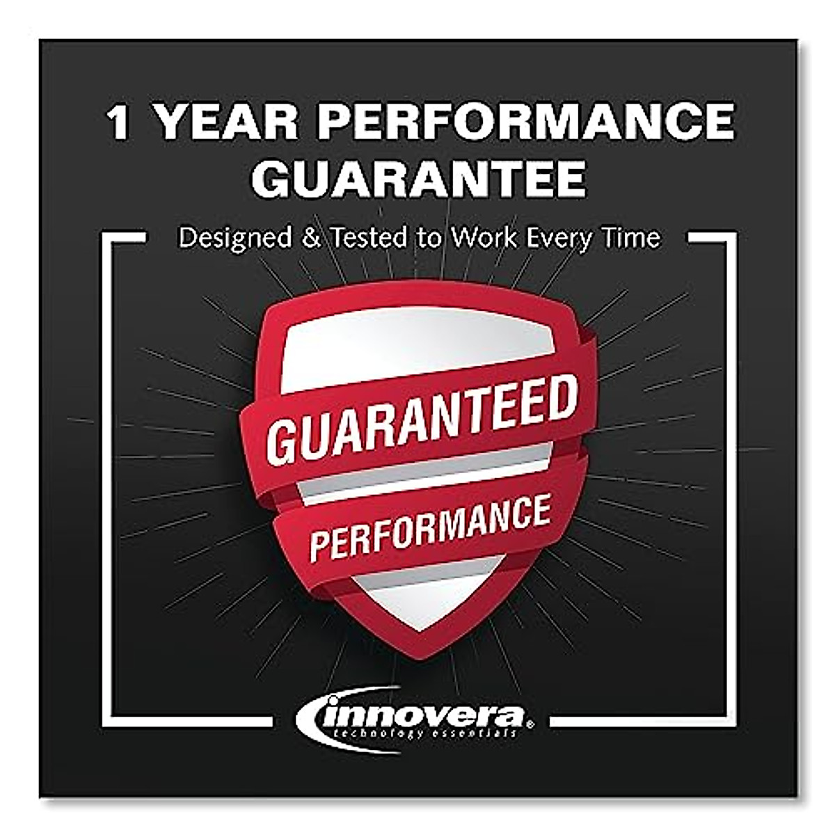 Innovera Remanufactured Toner Cartridge-Replacement for Hp Q5942a (42A), Black