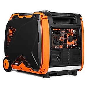 WEN DF452iX Super Quiet 4500-Watt Remote Electric Start Dual Fuel RV-Ready Portable Inverter Generator with Fuel Shut-Off and CO Watchdog