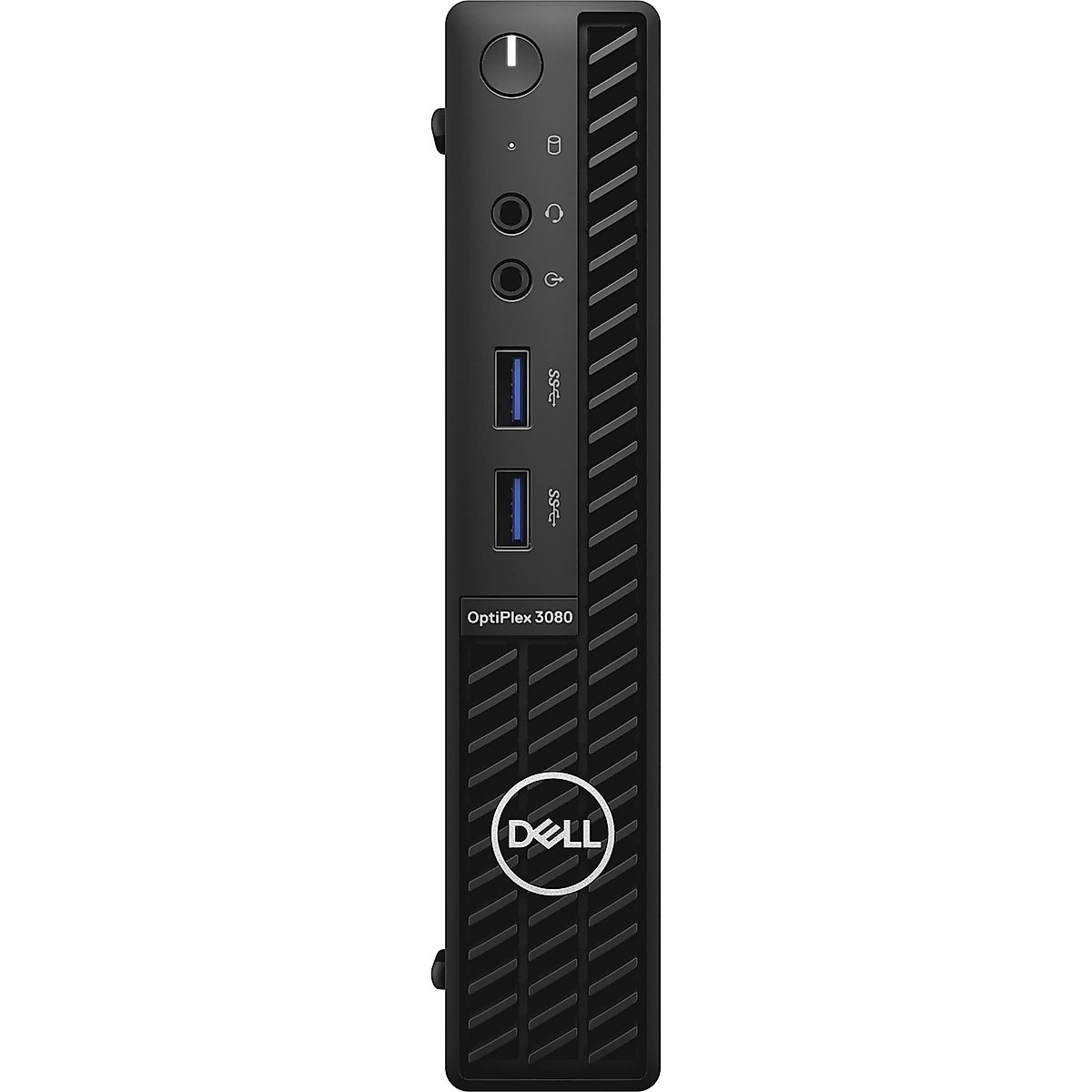 Dell OptiPlex 3000 3080 Desktop Computer - Intel Core i5 10th Gen i5-10500T Hexa-core (6 Core) 2.30 GHz - 8 GB RAM DDR4 SDRAM - 256 GB NVMe M.2 PCI Express M.2 SSD - Micro PC - Black (Renewed)