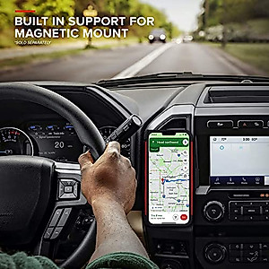 ZIZO Bolt Series for iPhone 12 / iPhone 12 Pro Case with Screen Protector Kickstand Holster Lanyard - Red & Black