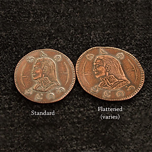 Mistborn Coin Vin's Flattened Clip